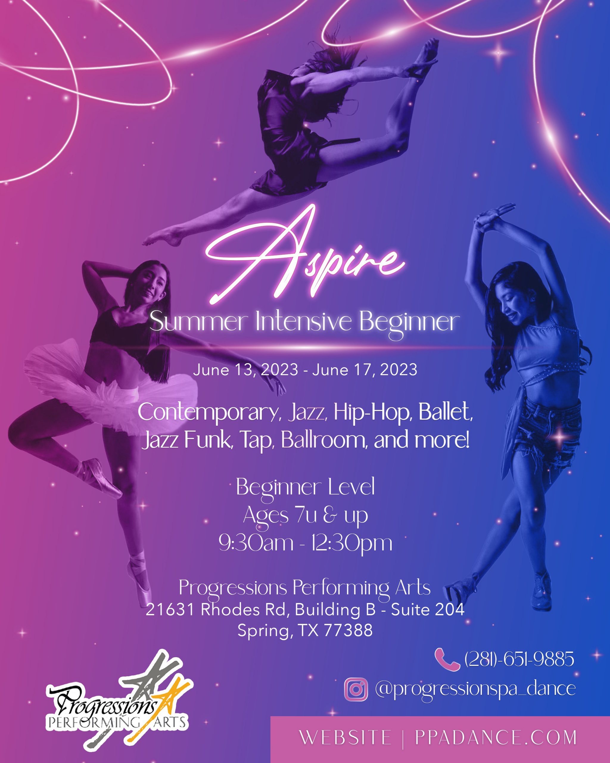 Progressions Performing Arts – Dance Studio : Spring, TX